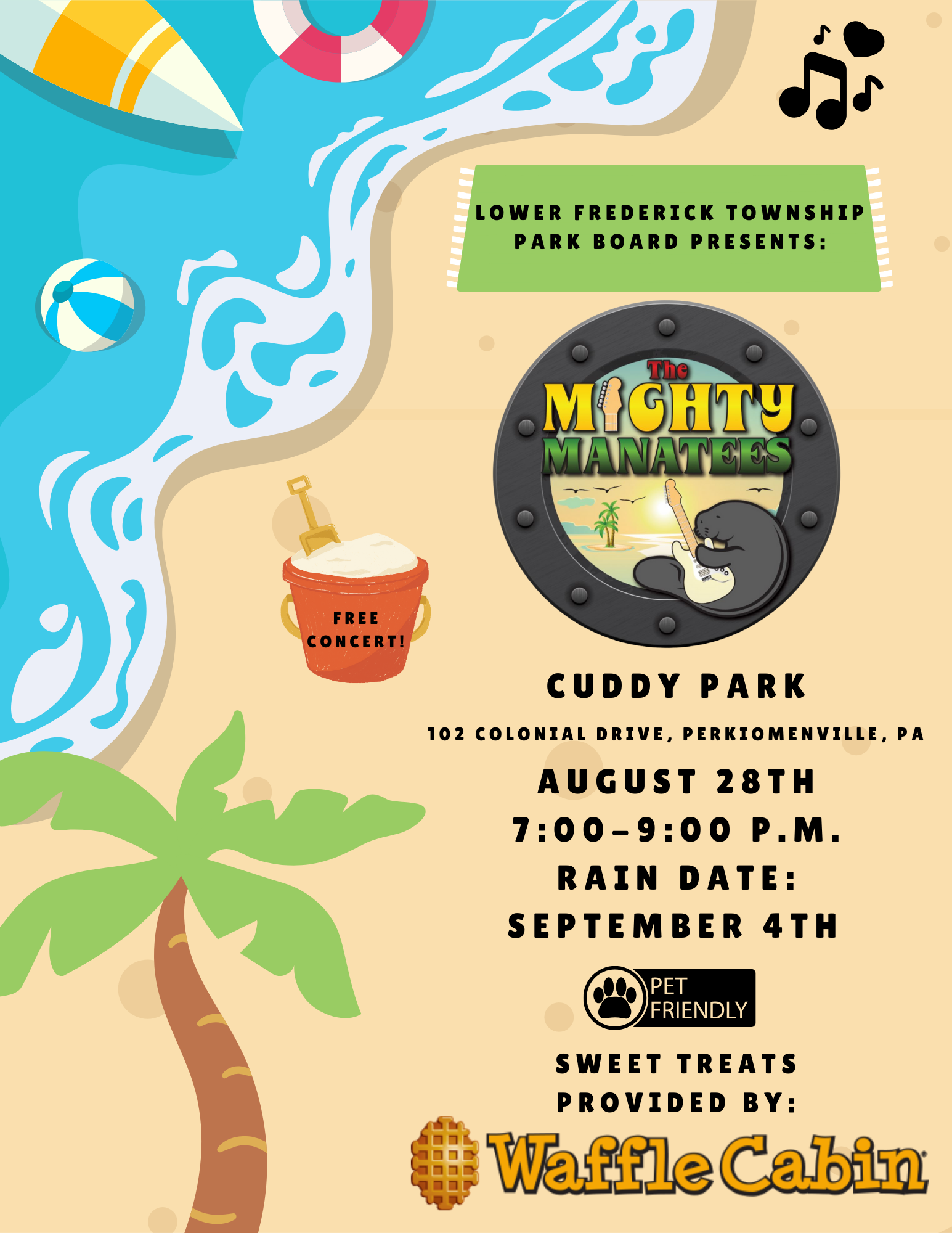 Summer Concert - Cuddy Park - Lower Frederick Township